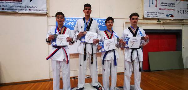 Α.Σ. Ταεκβοντο Καβάλας: Έξι μετάλλια στο Πανελλήνιο κύπελλο “Σταμάτης ...
